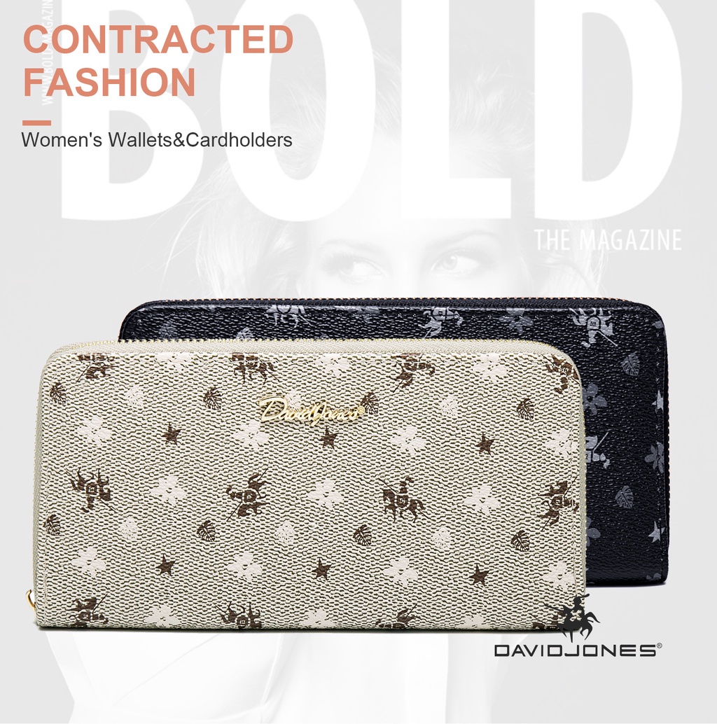 David Jones Paris Minimalist Wallet For Woman 2023 Fashion Collection ...