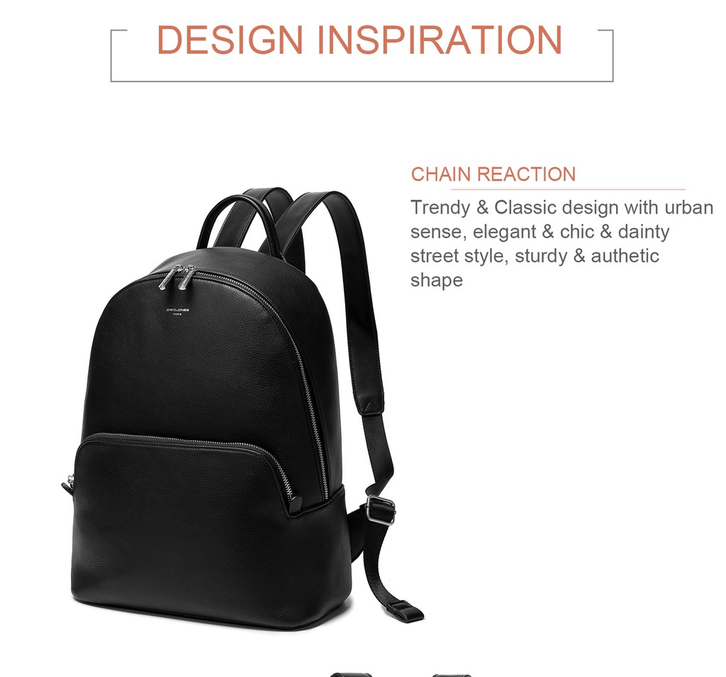 David Jones Paris Backpack For men School Bag For School 2023 Fashion ...