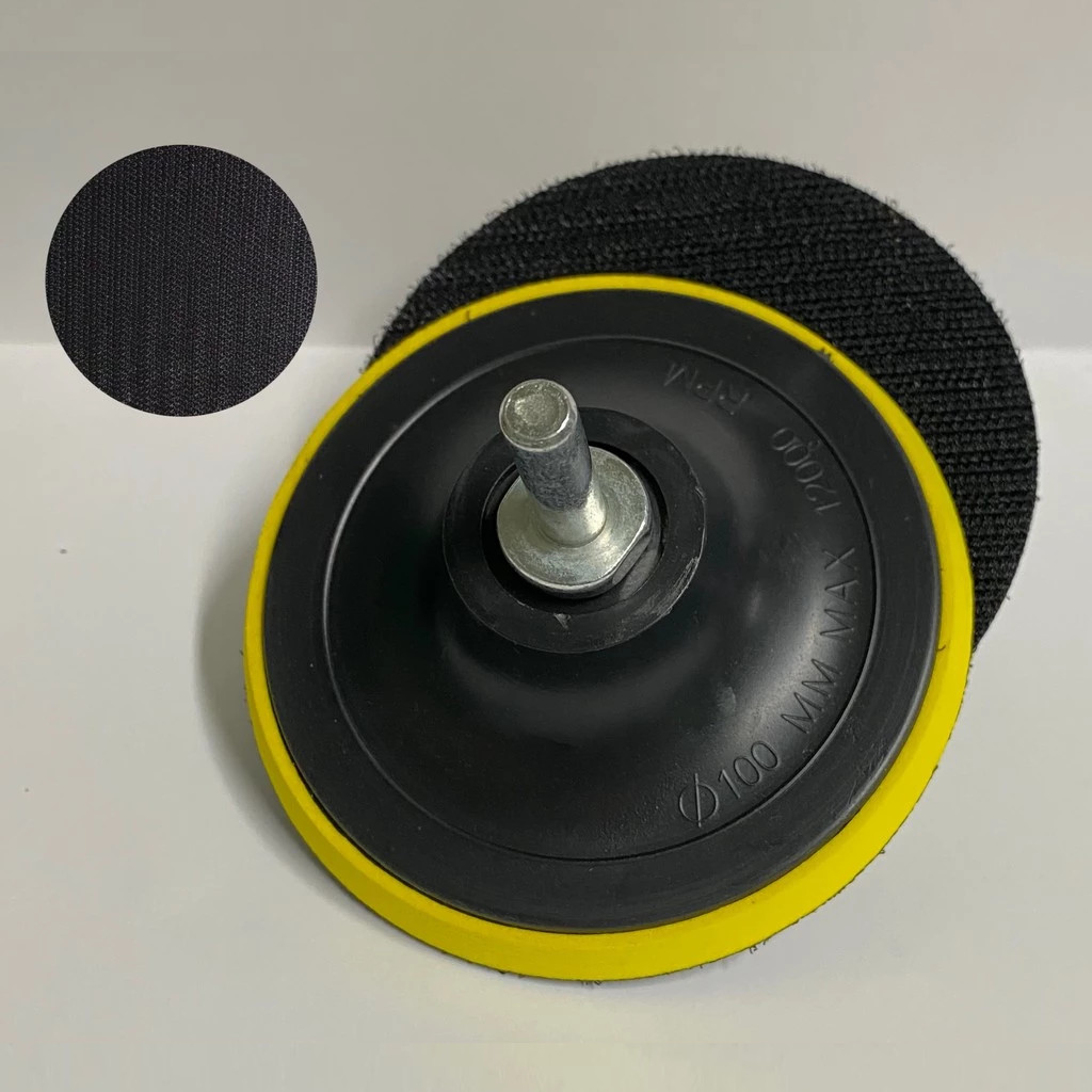 4-Inch Round Sandpaper Holder. (There Is 1 Plate And 1 Nut) | Shopee ...