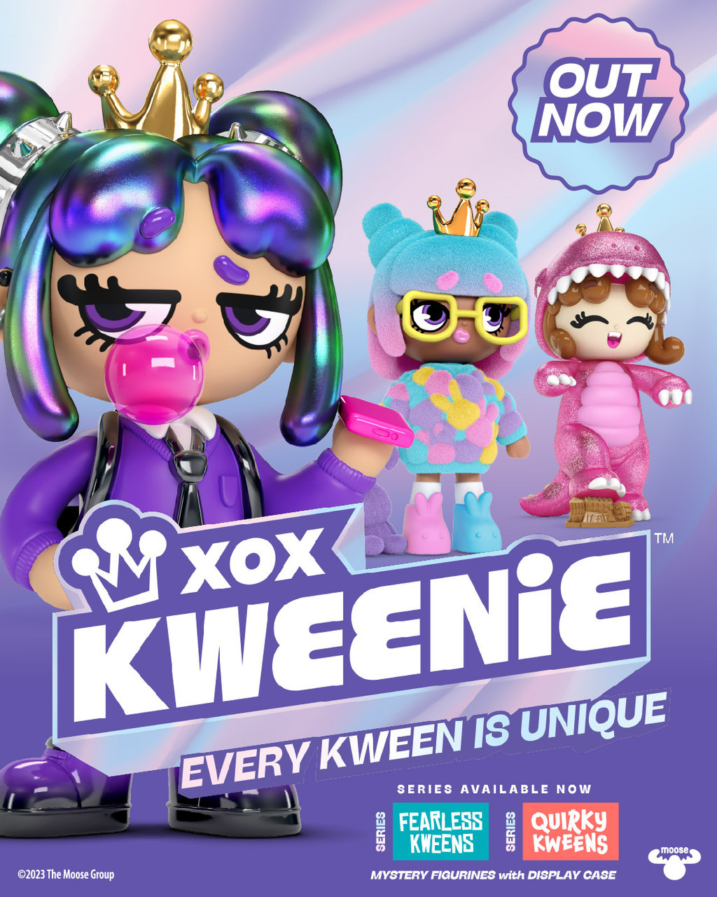 XOX KWEENIE 3PK QUIRKY Toys Model Figure | Shopee Philippines