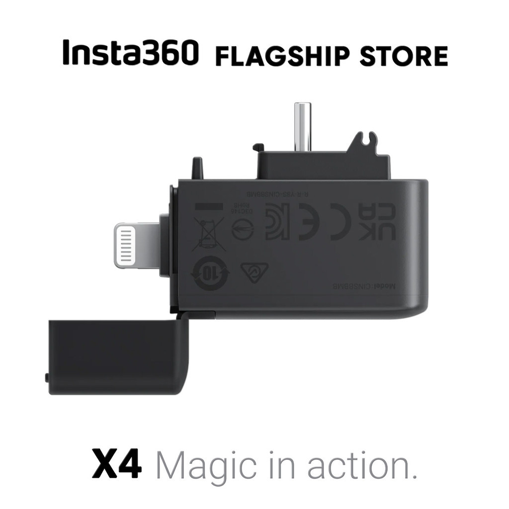Insta360 X4 Quick Reader SD Card Fast Data Transmission USB-C And ...