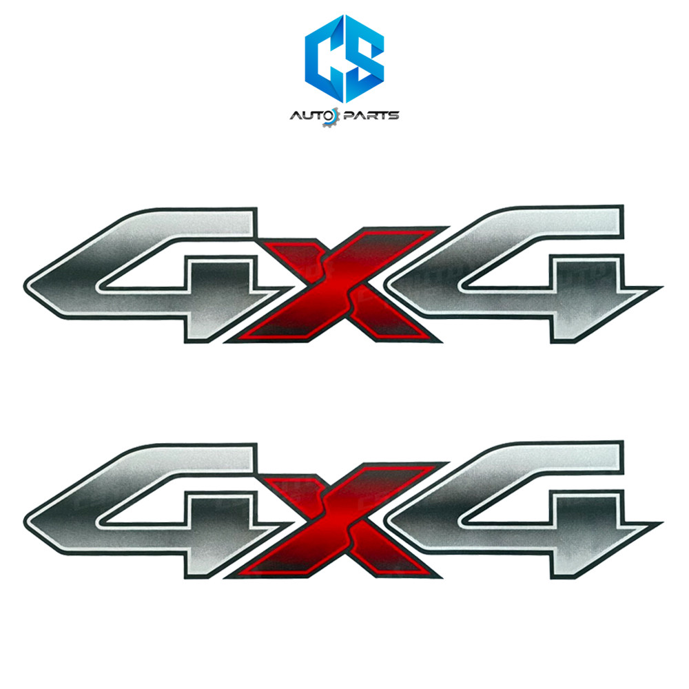 Sticker 4X4-MITSUBISHI TRITON ALL NEW Year 15-19 (Attached To The Rear ...