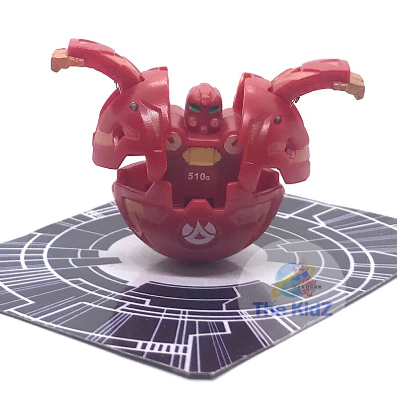 Bakugan Pyrus Robotallion (Garrison) b2 Garison Fire Element b2 rare ...