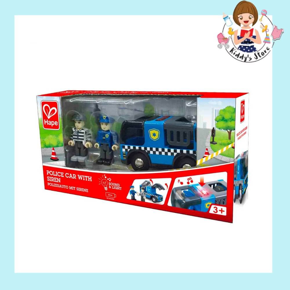 Hape Police Car with Fire Sound And Siren with (3Y +) | Shopee Philippines