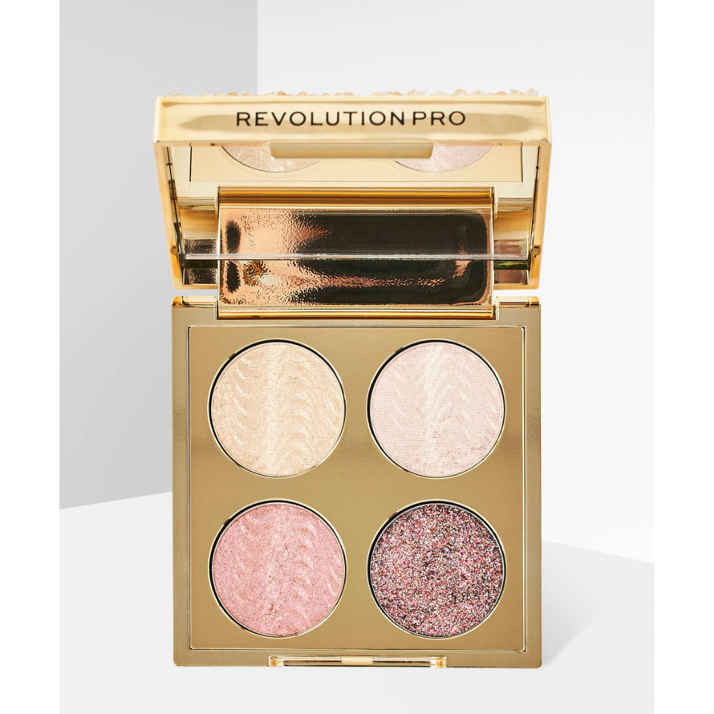 Revolution Pro Crystal Eye Quad (Champagne Crystal) | Shopee Philippines