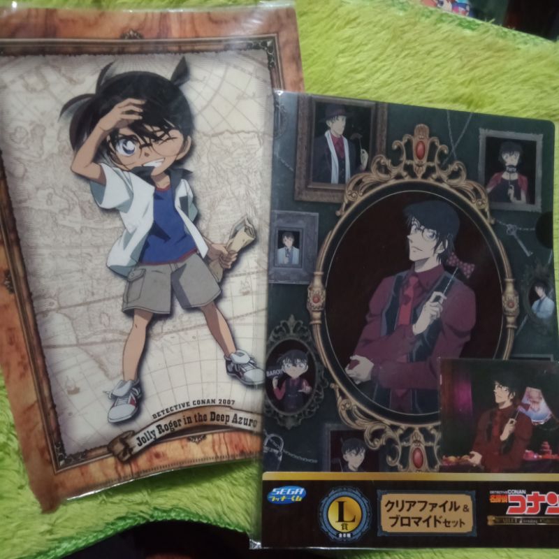 A4 Anime Pair Of A4 Size Splice Folder Mini Player Conan Dective ...