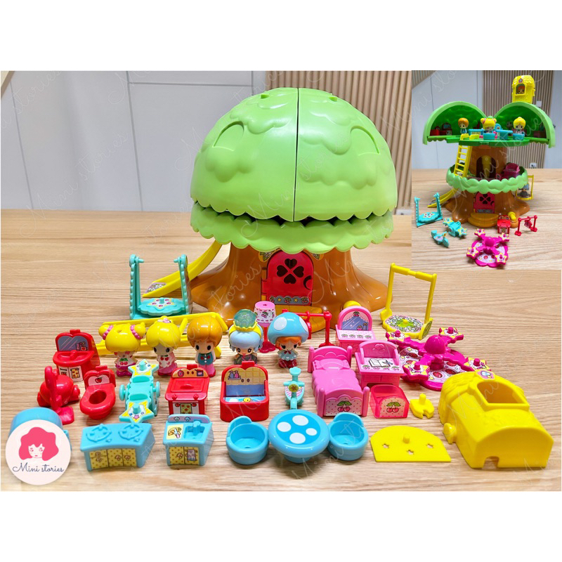 2nd Hand Tree House Koeda Chan Dollhouse Has Rotating Lifting | Shopee ...