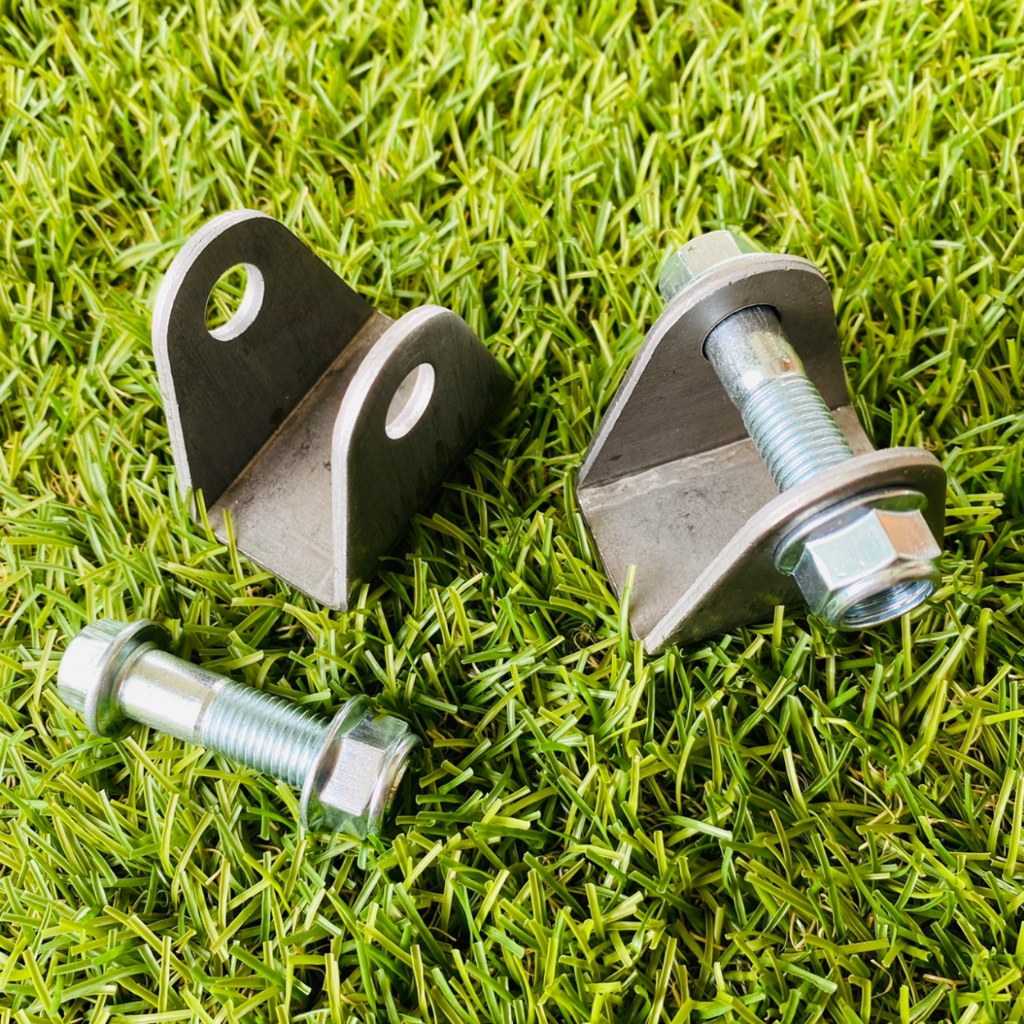 Shock Ear + Nut Fork Go-Kart Buggy Thickness 3 Mm Holes 10 Strong Per ...