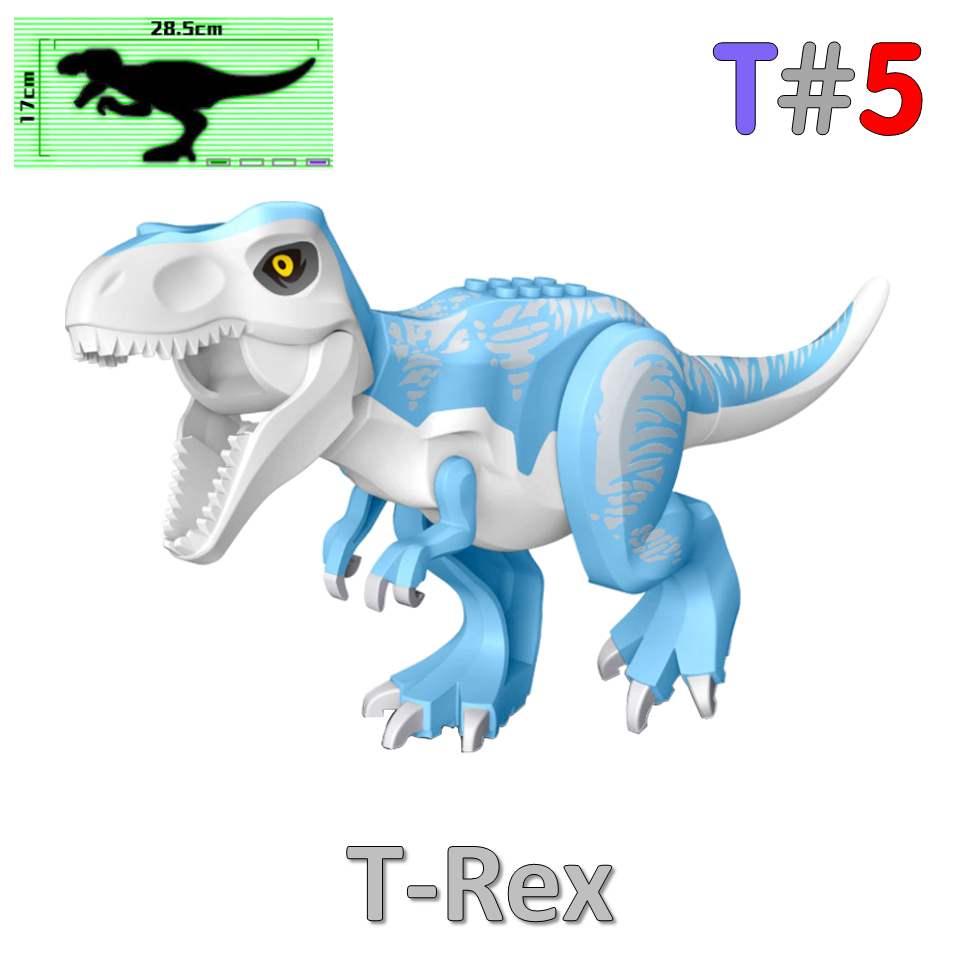 Tyrannosaurus T 5 Lego Dinosaurs Big Dinosaur Building Blocks | Shopee ...