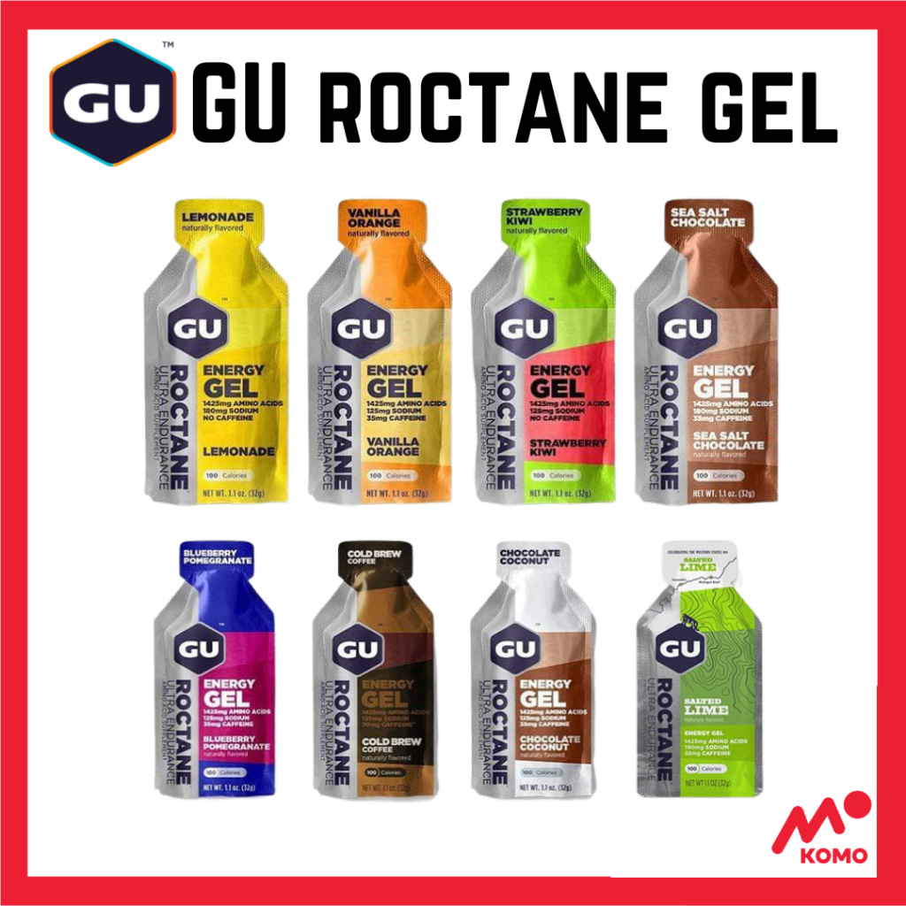 GU Roctane Gel-Energy For Workout And Competition Best By 2025 KOMO ...