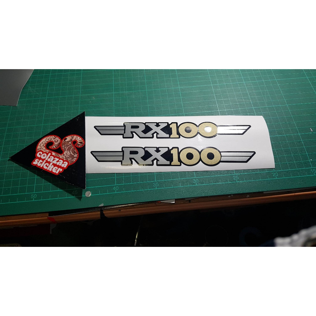 sticker logo rx100 yamaha | Shopee Philippines