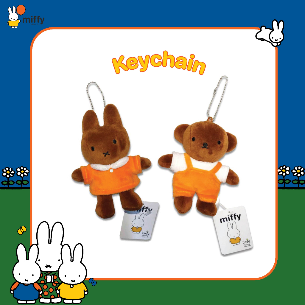Miffy & Friends Full body Keychain | Shopee Philippines