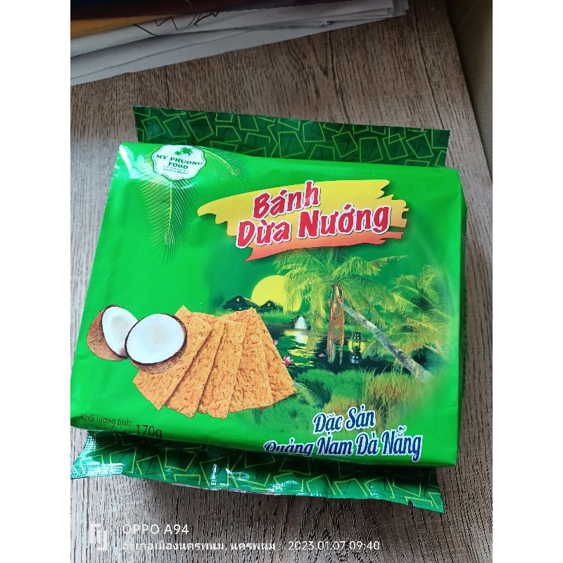 Crispy Coconut Crackers From Vietnam A Famous Souvenir Denang City ...