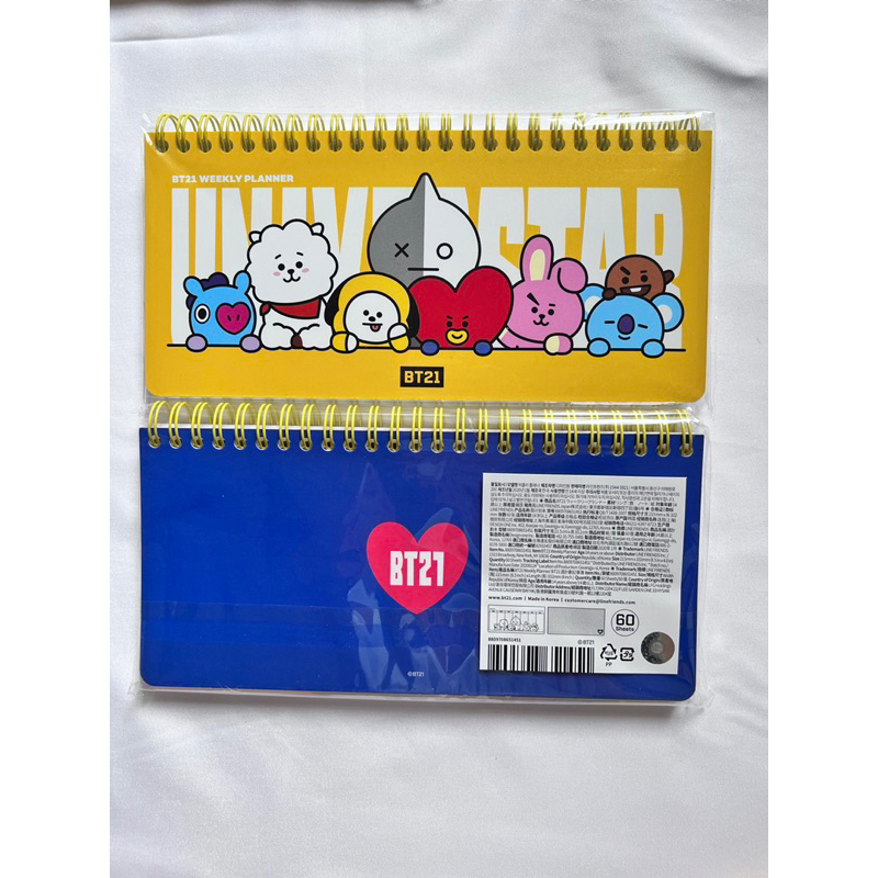 weekly planner bt21 (1 Book) | Shopee Philippines