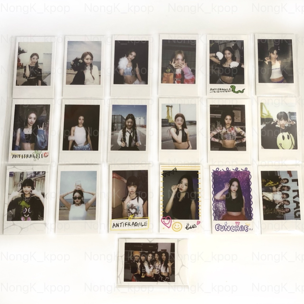 Instant Photo Card-LE Serafim | lesserafim Sakura Chaewon Yoonjin ...