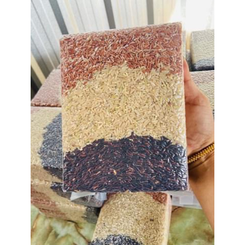 Tri-Color Brown Rice Repack 1kg | Shopee Philippines