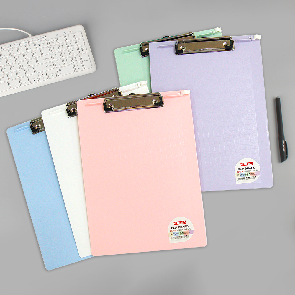 Pastel Color Clipboard A5 A4 DL1024/DL1030/DL1031 Writing Pad File ...