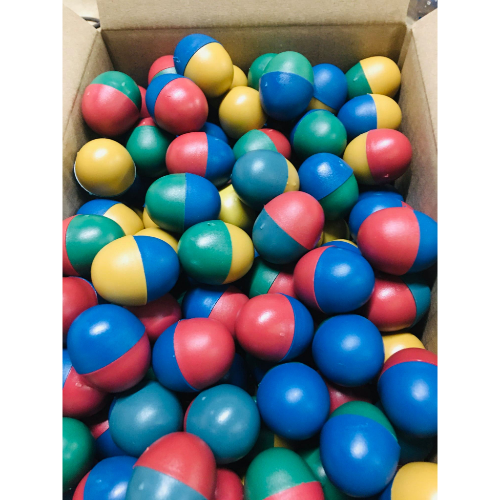 Lift 10 Lo Sack * Plastic Egg Balls Assorted Colors Small Size Mole ...