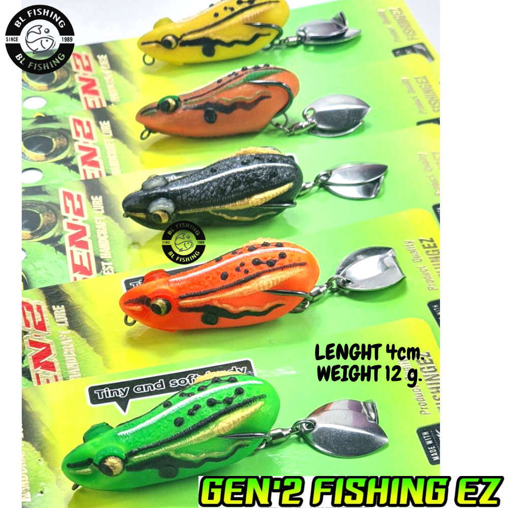 Rubber Frog GEN'2 FISHING EZ Size 4.8 cm 6.5 g | Shopee Philippines