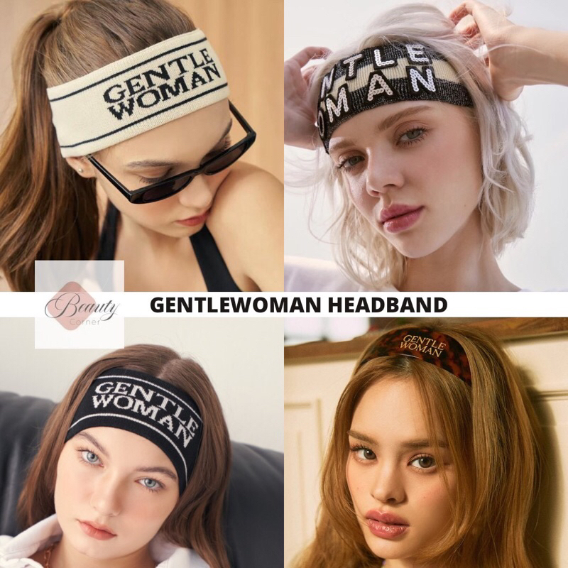 Gentlewoman Headband Hair Band Fabric | Shopee Philippines