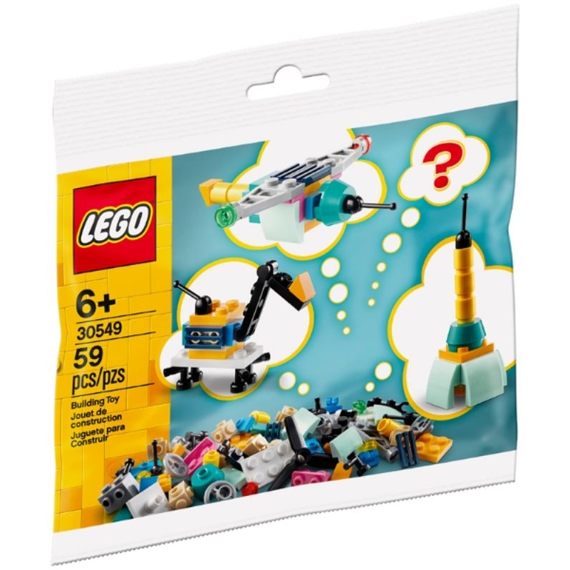Authentic Lego Seal Creator: Basic Model: Traffic: 30549 Build Your Own ...