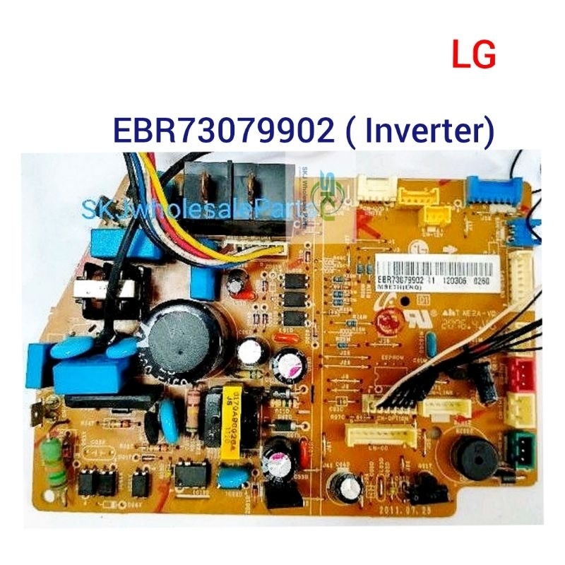LG Air Cond Circuit Board Inverter/ Part No.EBR73079902 Original Used ...