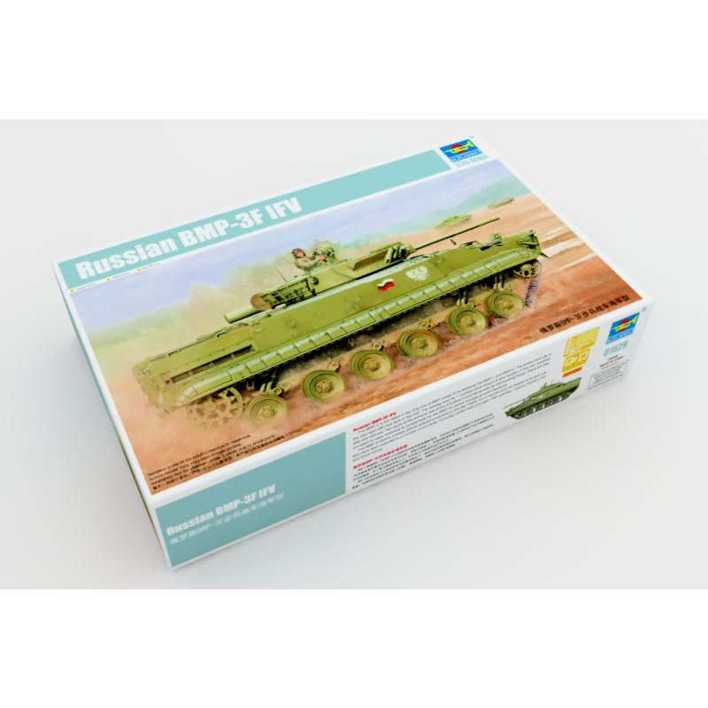 Plastic Model Assembly TRUMPETER Scale 1/35 Russian BMP-3F IFV (01529 ...