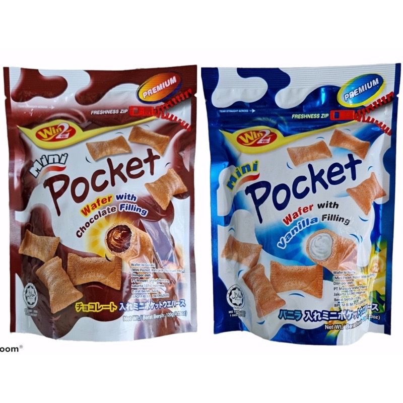 Wafer Filled(mini pocket) | Shopee Philippines