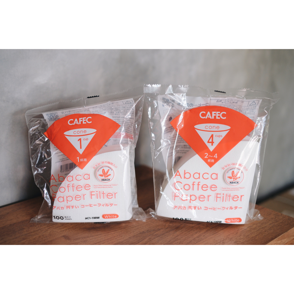 CAFEC A Paper Filter 01 02 Coffee Drip Filters | Shopee Philippines