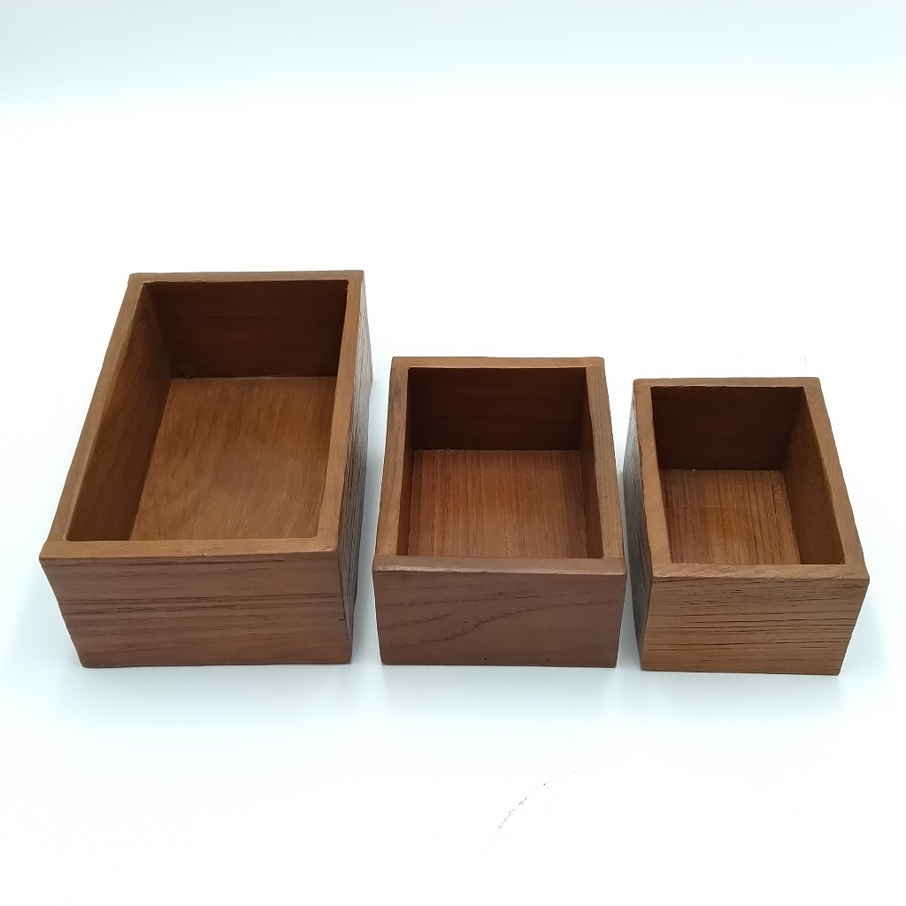 Old Teak Wood Storage Box | Shopee Philippines