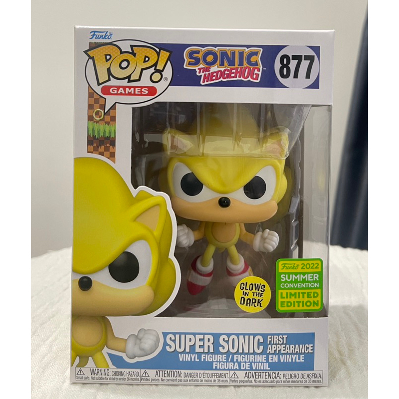 FUNKO POP-SUPER SONIC 877 (GITD) | Shopee Philippines