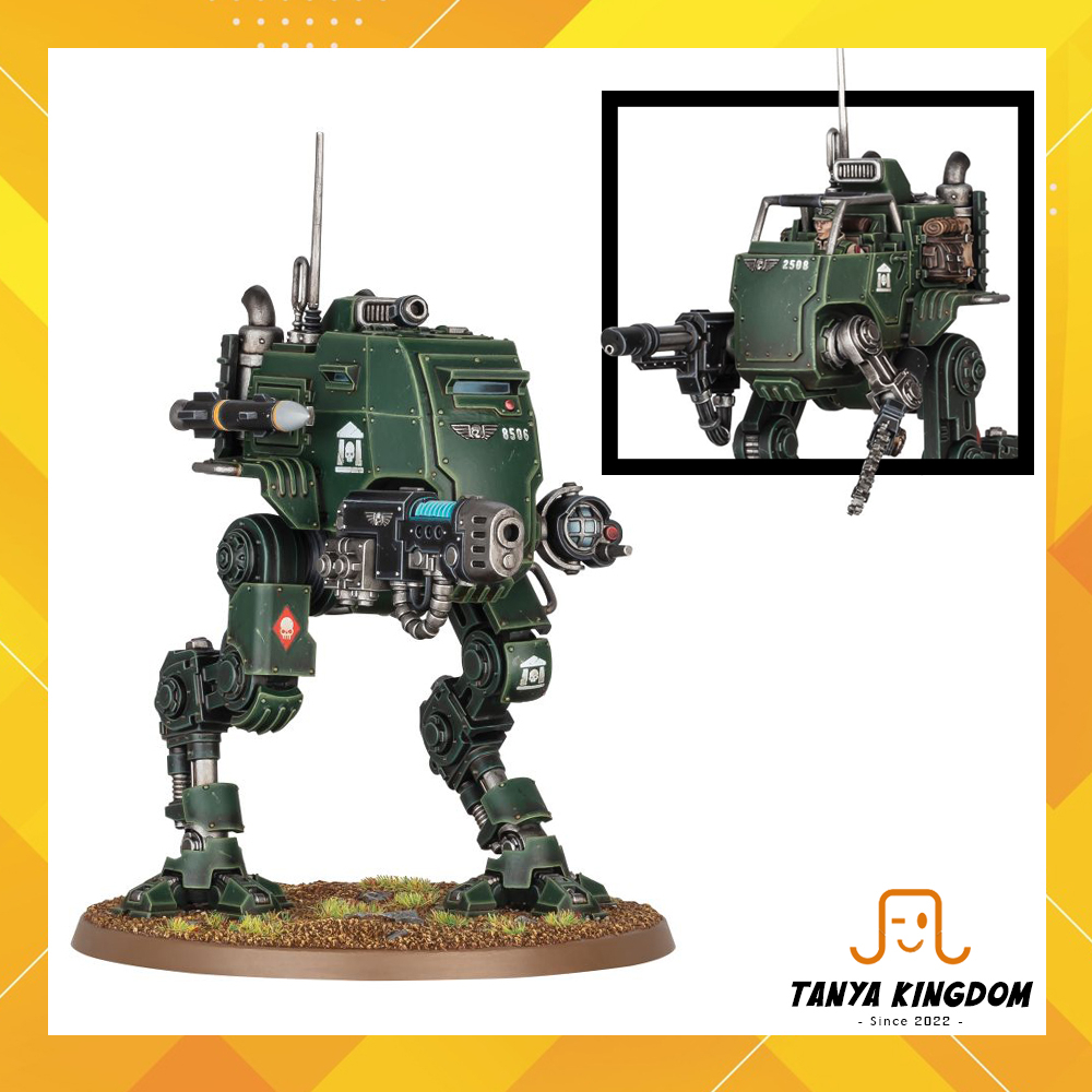 Warhammer 40k-Armored Sentinel/Scout (1x) Multi-part out of box Astra ...