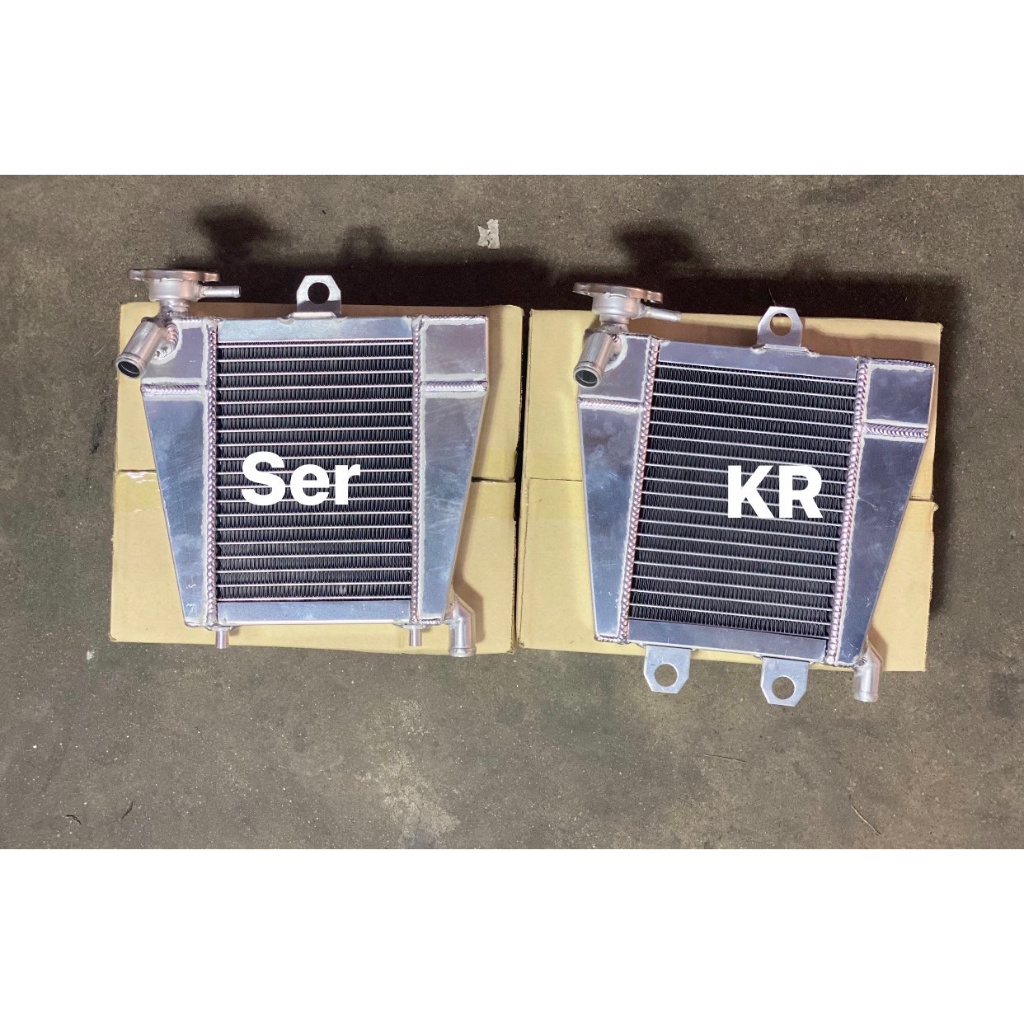 V-Shaped Radiator For Kr/SER/VICTOR Beautiful Shape No Coolant. Leakage ...