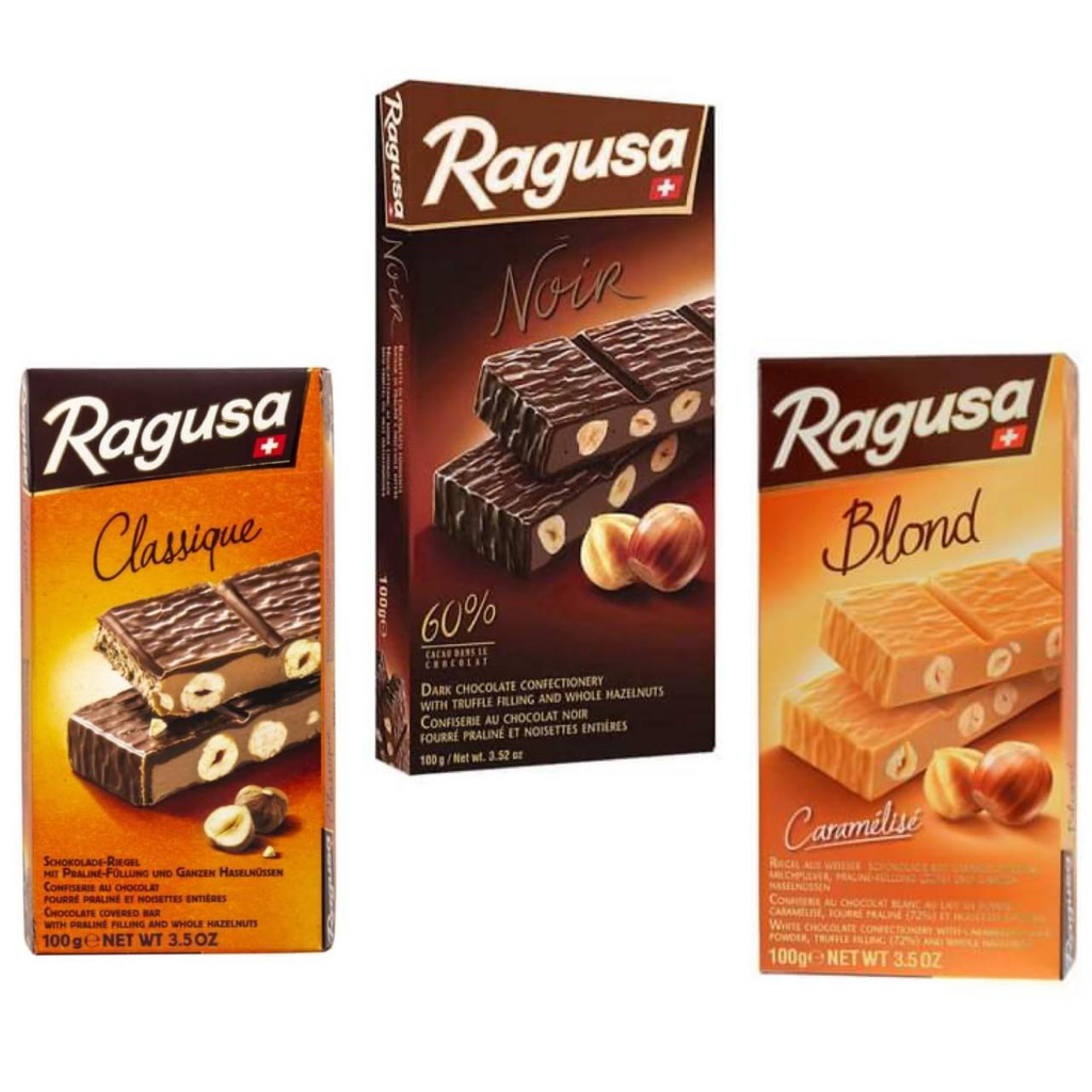 Camille Bloch Ragusa Famous Chocolate Bar From Swiss (Classique/NOIR ...