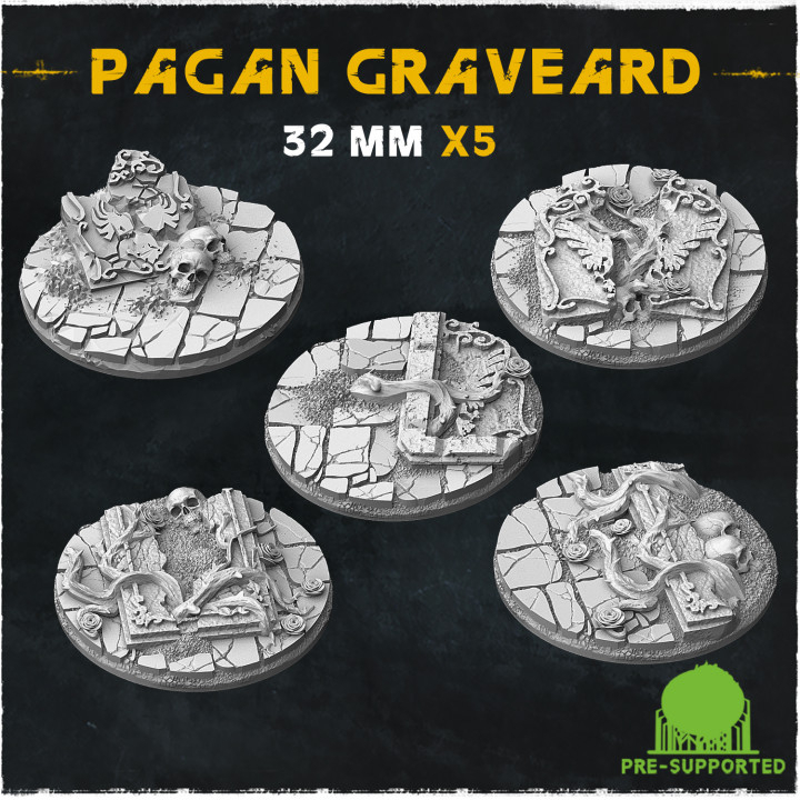 Pagan graveyard bases warhammer 40k Model Base [Designed by Zabavka ...