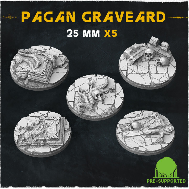 Pagan graveyard bases warhammer 40k Model Base [Designed by Zabavka ...