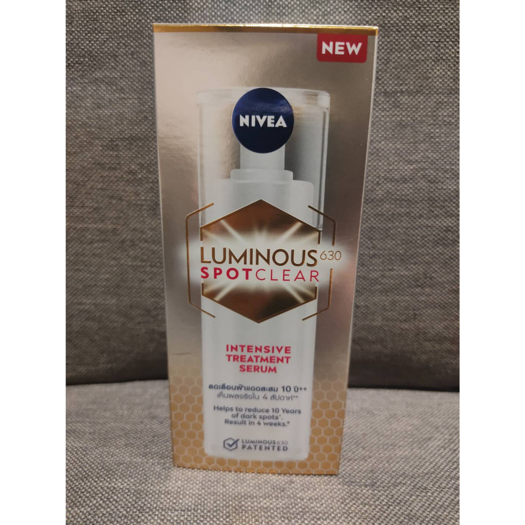 NIVEA Luminous 630 Spotclear Intensive Treatment Serum 30ml 630 ...