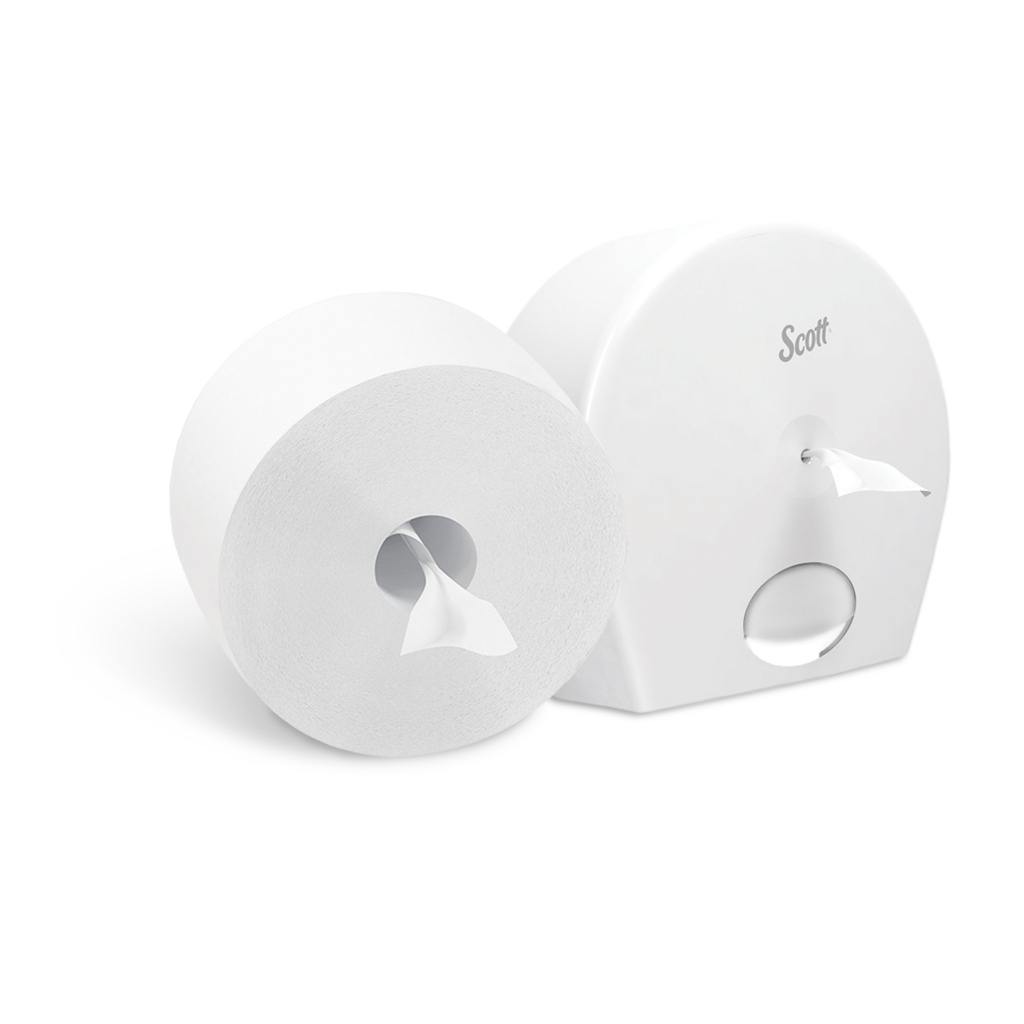 New Arrival SCOTT Center Pull Control Toilet Paper Large roll 2 Layers Thick 350m x 8 Boxed For ...