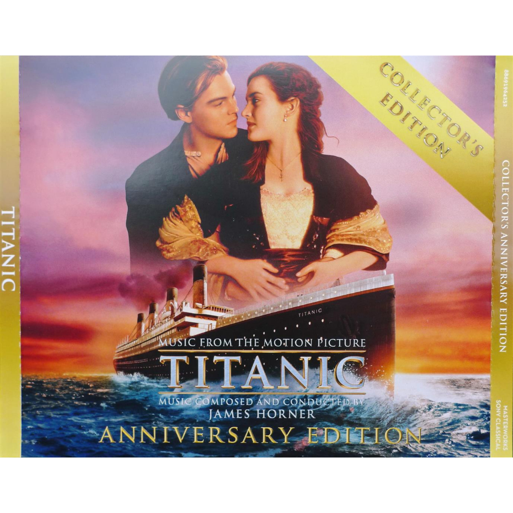 CD Audio High Quality Universal Music Titanic-Collector's Anniversary Edition Includes The Big ...