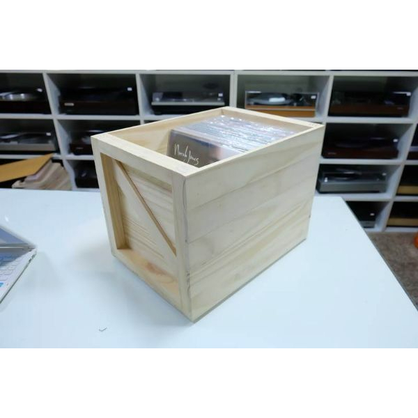 Turntable Box 12''Full Wood/Tall (New) | Shopee Philippines