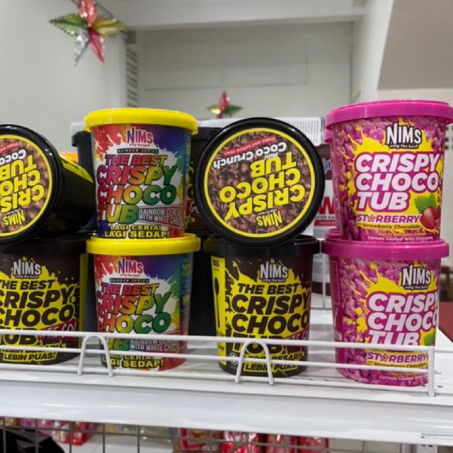 Nims Crispy Choco tube Delicious Chocolate Coated Snacks There Are 5 ...