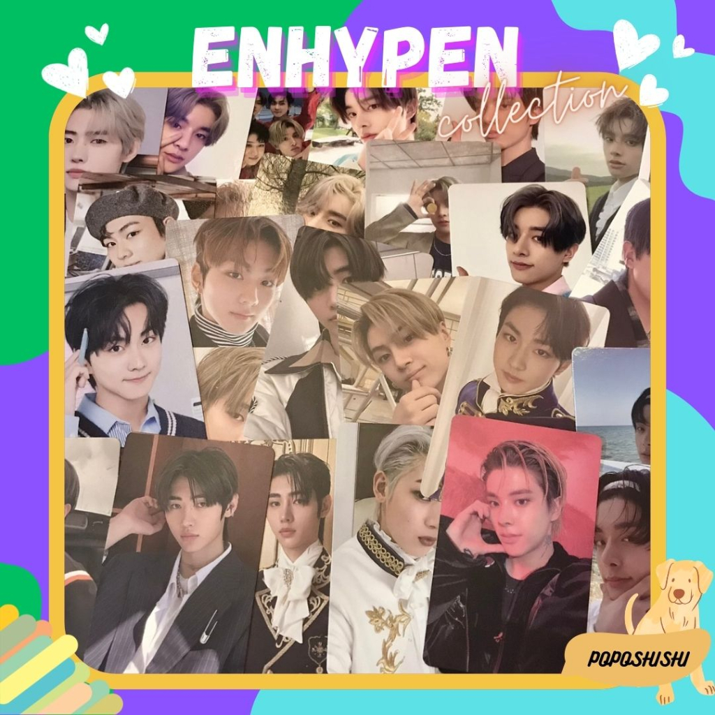 A Lot Of Stuff ENHYPEN PHOTOCARD | Shopee Philippines