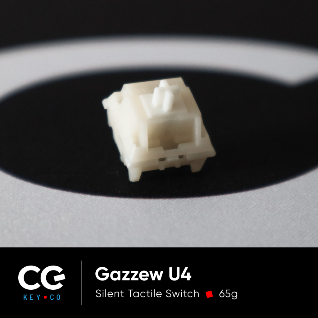 Gazzew boba U4 Silent Tactile Switch One-Stroke Keyboard | Shopee ...