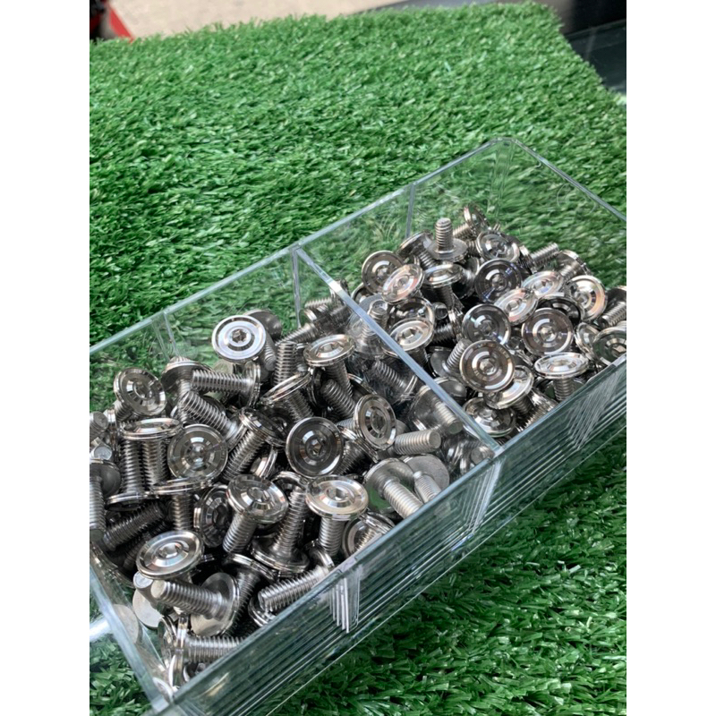 Stainless Steel Nut No. 8 Aax2 Head Heng Screw Work 1 Piece | Shopee ...