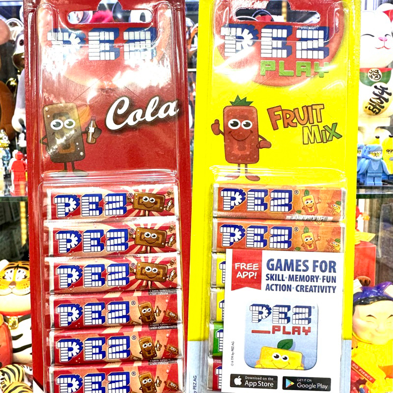 Candy With 2 Flavors To Choose From Fruit Cola PEZ Refill | Shopee ...
