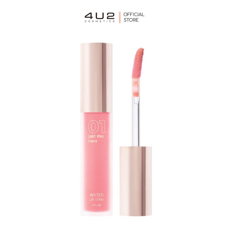 4U2 Water Lip Stain-For You Two Liquid Texture Size 3.5g. | Shopee ...