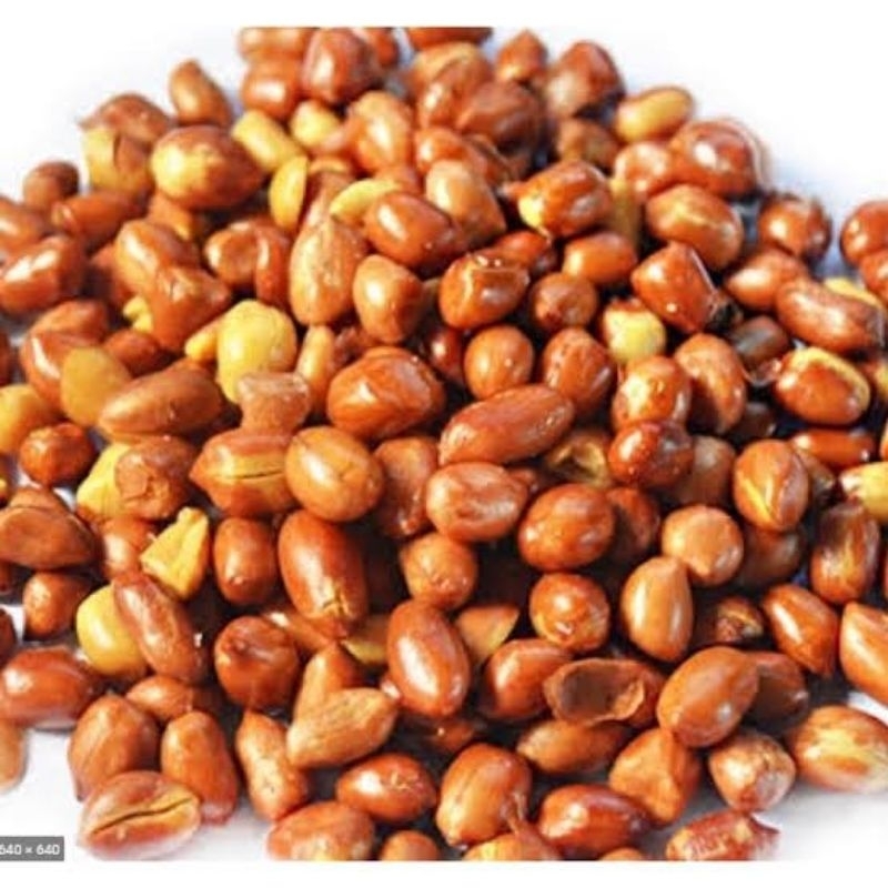 Salted Peanuts Roasted Sprinkled With Salt Fresh And Ready To Eat Have ...