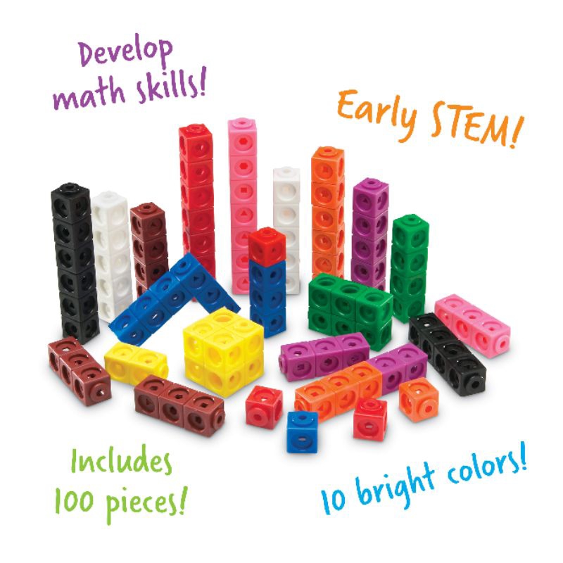 MathLink Cubes (Set of 100) Set (1 of 100 Pieces) | Shopee Philippines
