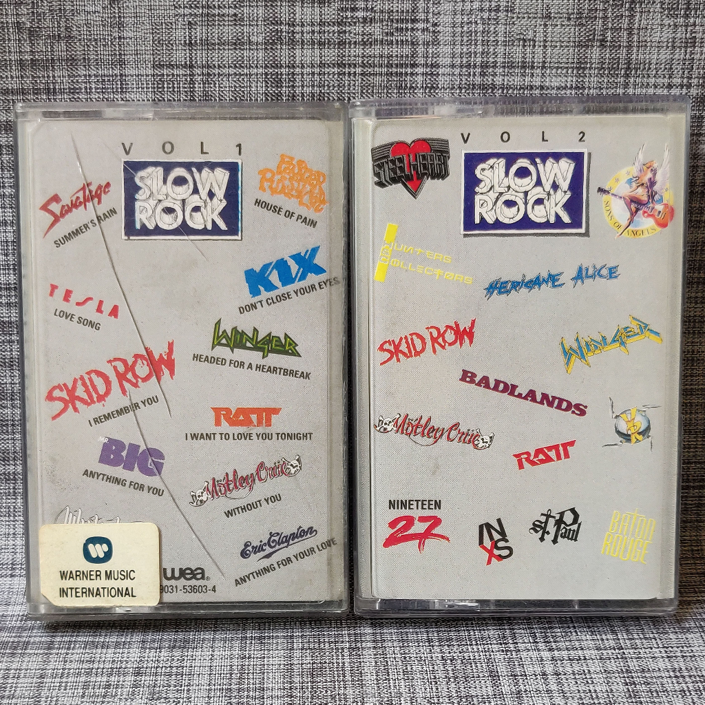 SLOW ROCK VOL 1 Includes Hits Universal Music Tape Collection Real ...