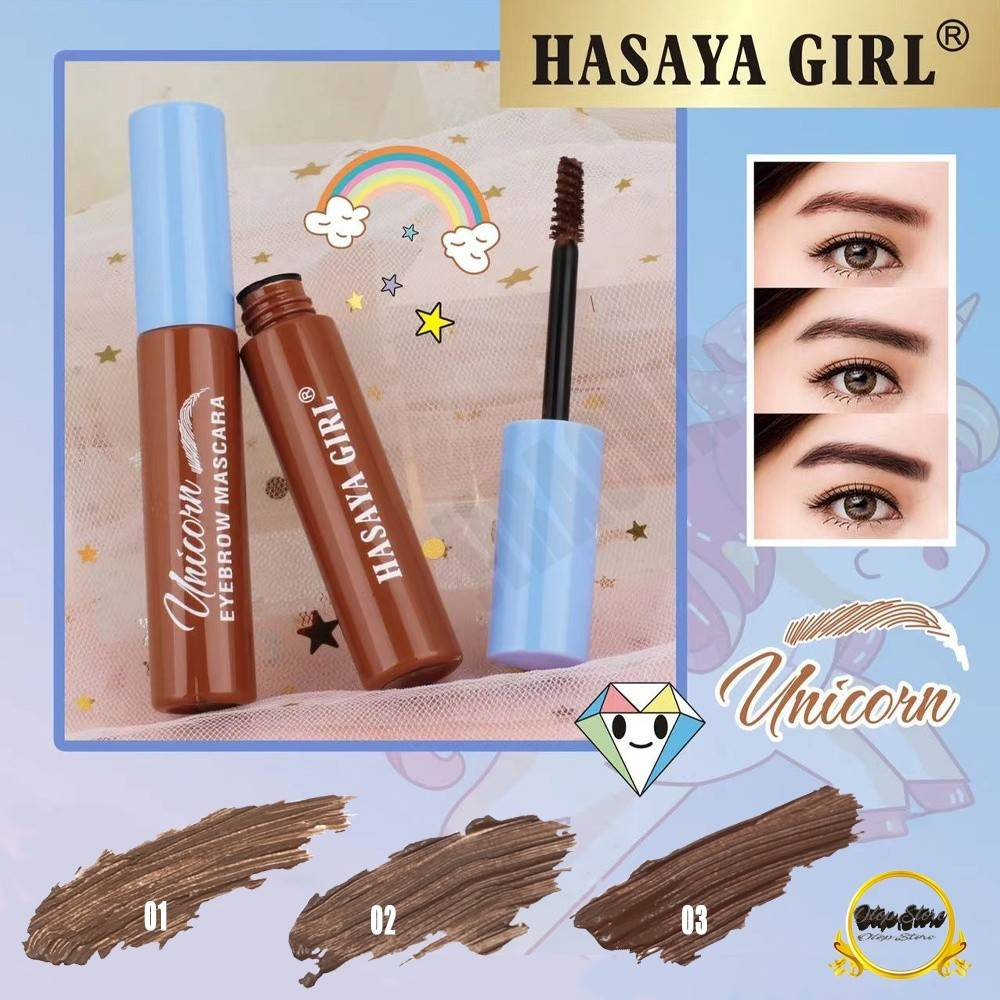 Hasaya Girl Eyebrow Mascara Comes In 3 Tones And Lasts. | Shopee ...